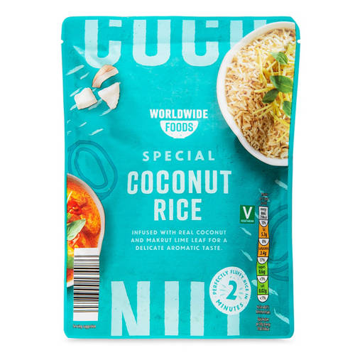 Special Coconut Rice Pouch | ALDI UK
